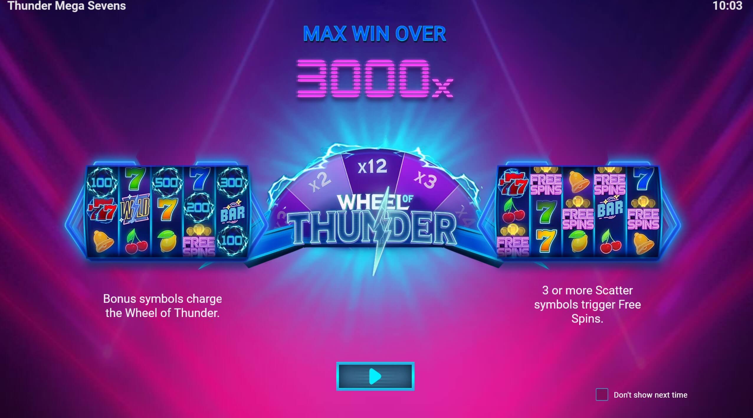 Thunder Mega Sevens (Evoplay) Slot Review + Free Demo 2025 🎰